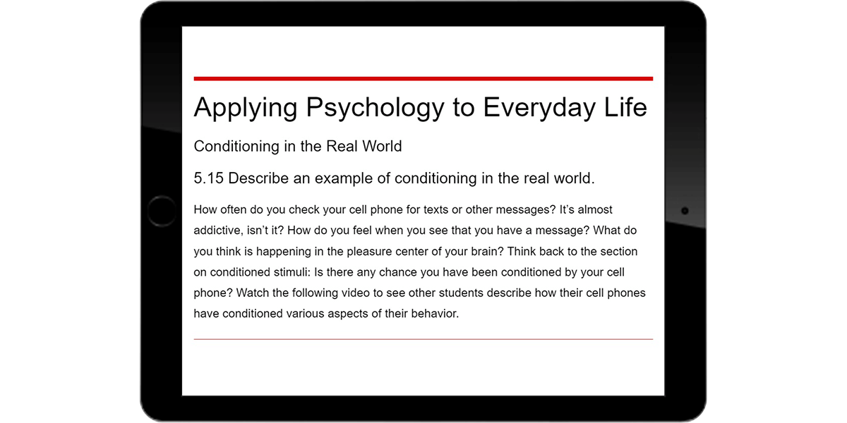 Intro Psychology learning tools – engaging students, empowering educators