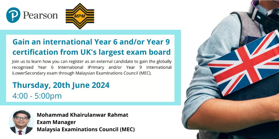 Gain an international certification from Pearson