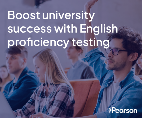 Boost university success with English proficiency testing
