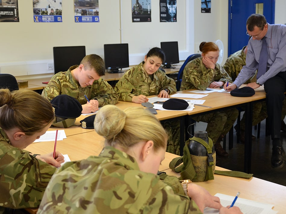 New BTEC Level 3 Public Services Course at the Army Foundation College