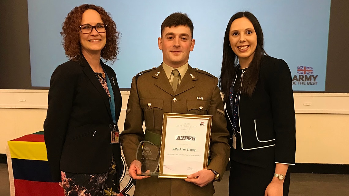 Pearson TQ apprentices win top awards at the Army’s annual ...