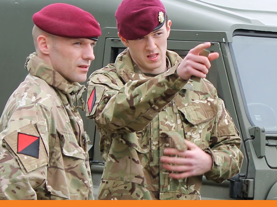 The Royal Logisitc Corps celebrate apprenticeship success