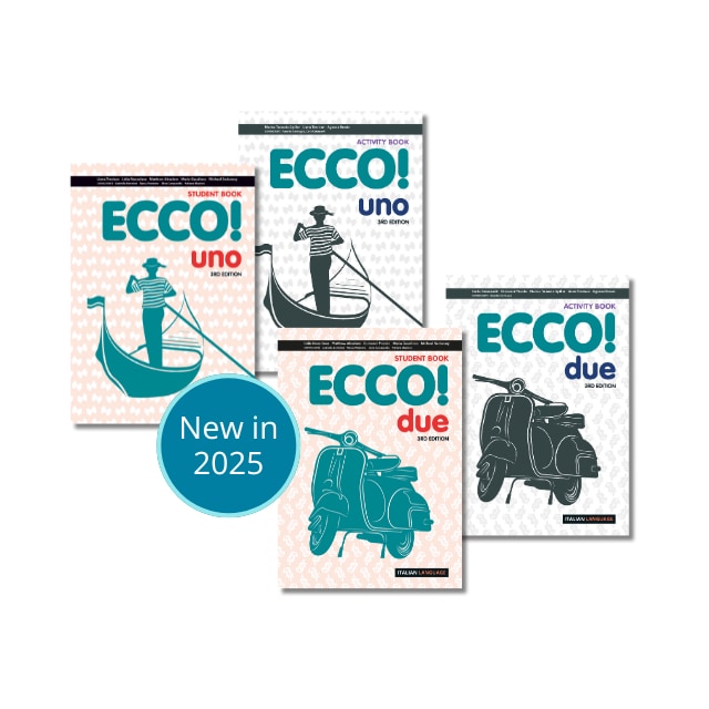 Ecco! Italian Resources for Secondary Schools | Pearson Schools