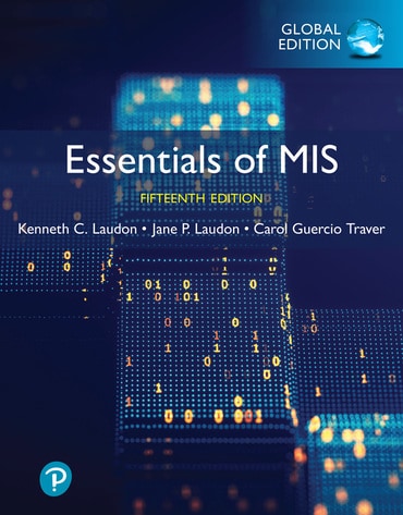 Laudon, Essentials of MIS, 15ed