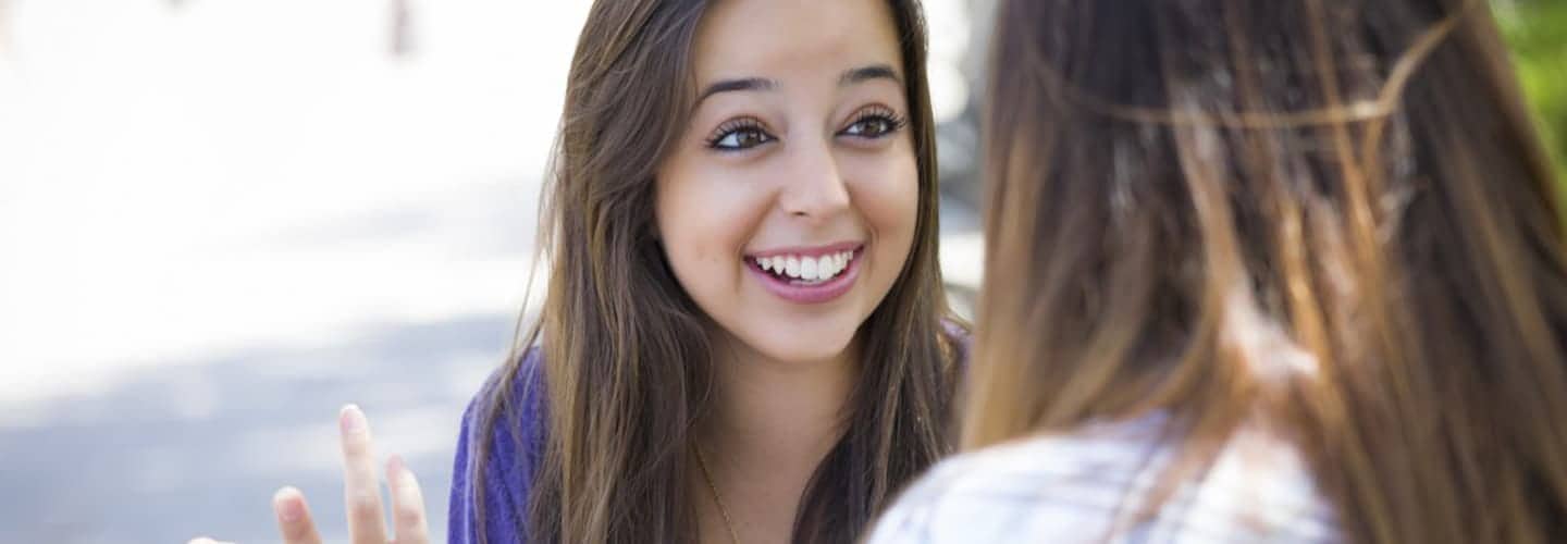 Improve English without saying anything