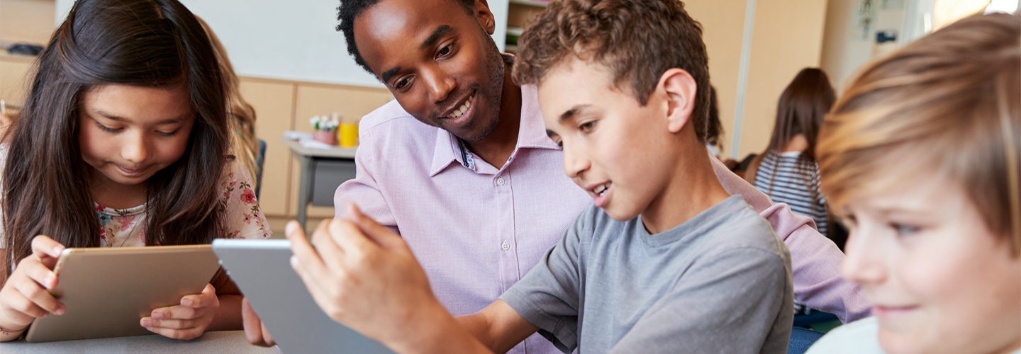 Using tablets in the primary classroom